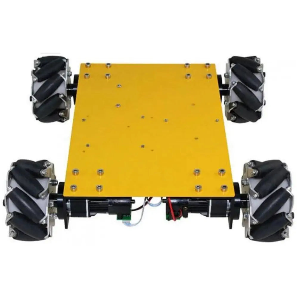 4WD Robot Básico Mecanum Compatible con Arduino - RobotShop