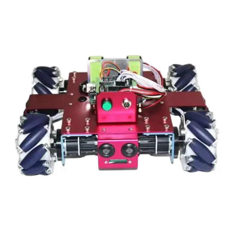 4WD Mecanum Wheel Beginner Mobile Robot Kit - RobotShop