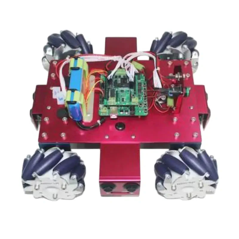 4WD Mecanum Wheel Beginner Mobile Robot Kit - RobotShop