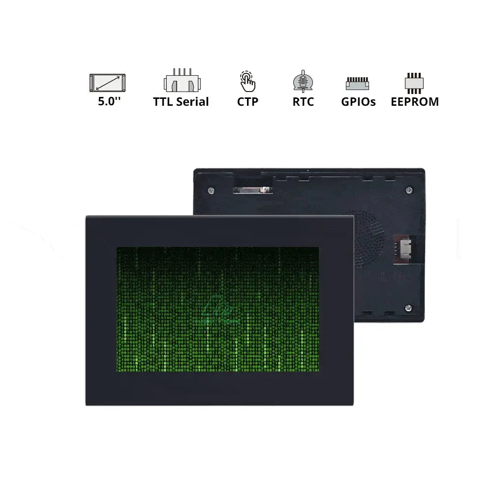 Nextion NX8048P050 5-Inch Intelligent Series Resistive HMI Touch ...