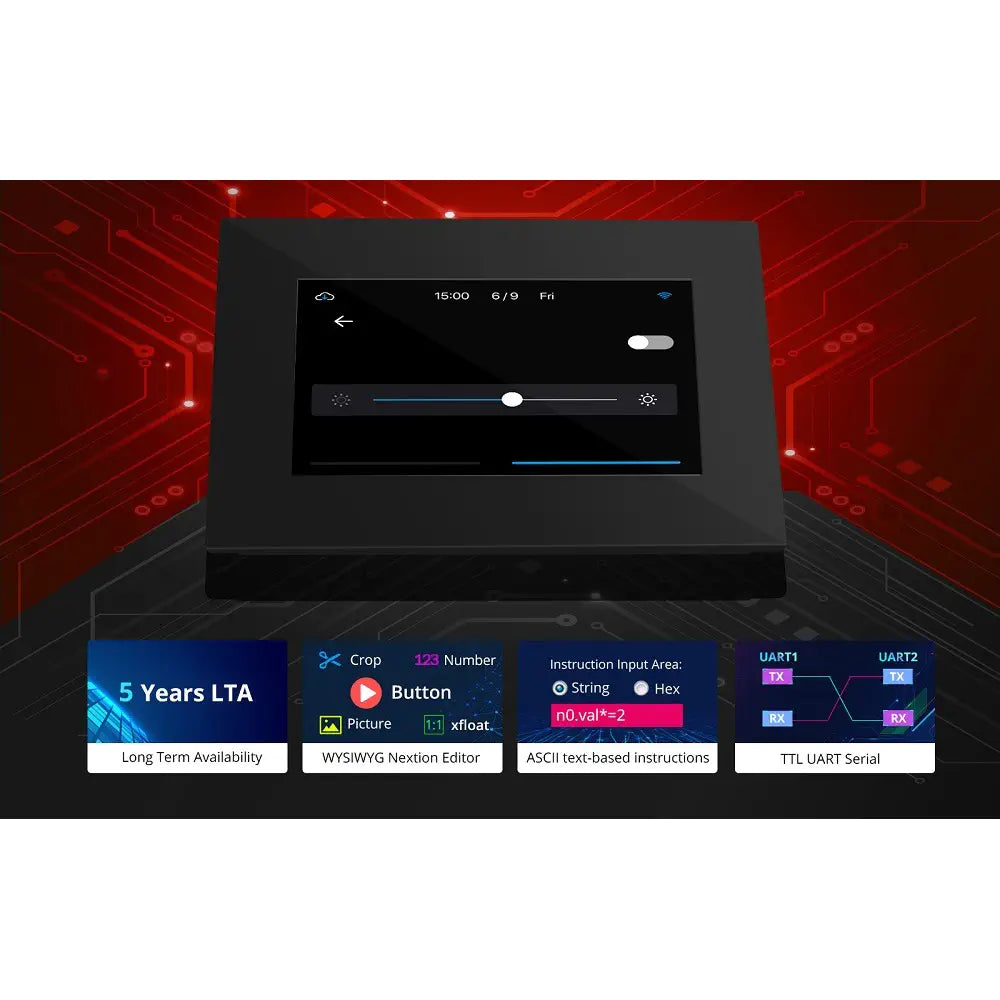 Nextion NX8048P050 5-Inch Intelligent Series Resistive HMI Touch ...