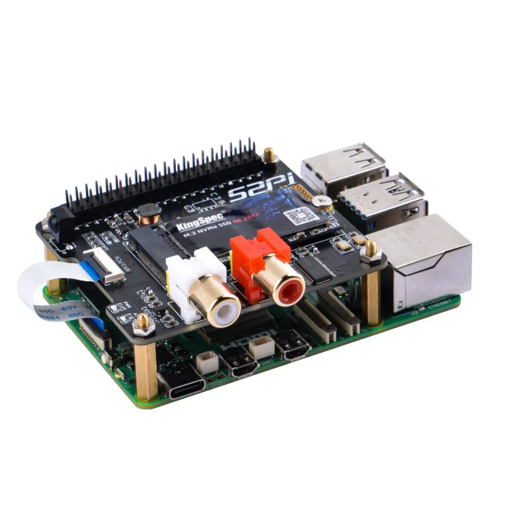 52Pi NVDAC Expansion HAT for Raspberry Pi 5 - RobotShop