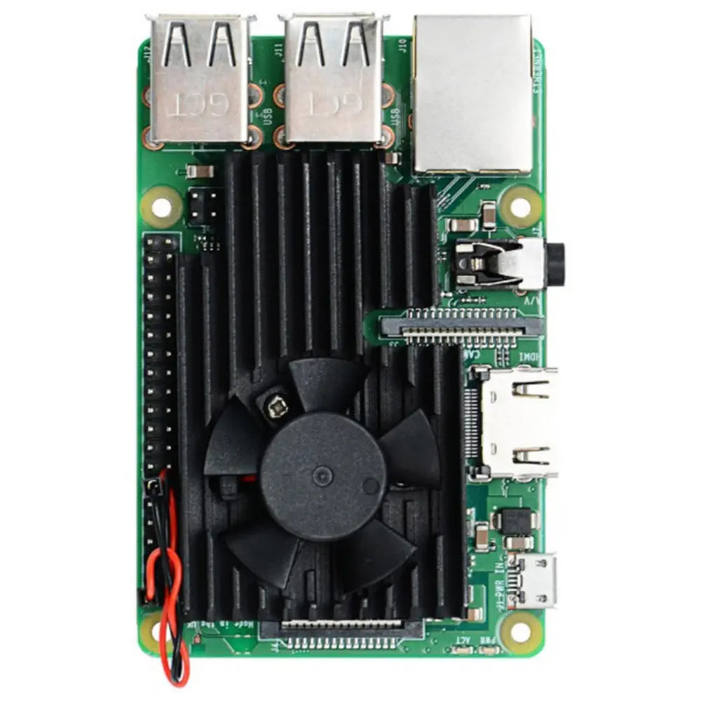 52Pi Raspberry Pi 3B+ Extreme Cooling Fan & Heat Sink Kit - RobotShop