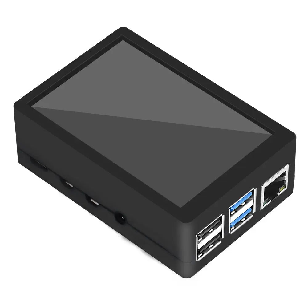 52Pi 3.5-inch Resistive Touch Screen w/ ABS Case for Raspberry Pi 4B ...