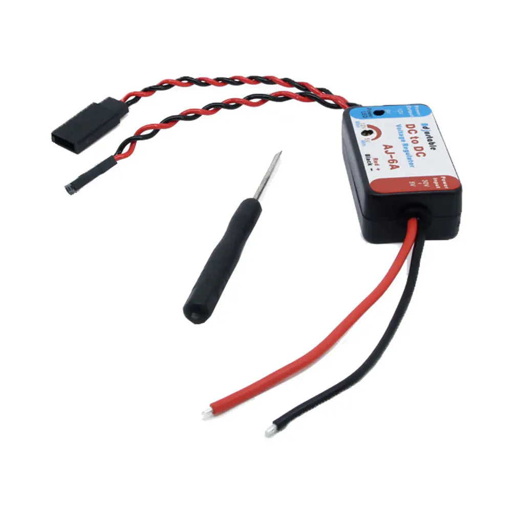 5-12V Adjustable DC to DC Voltage Regulator AJ-6A-JR - RobotShop
