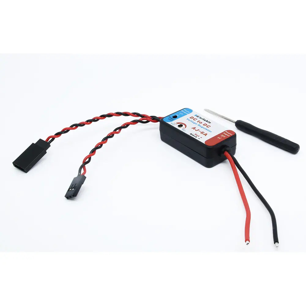 5-12V Adjustable DC to DC Voltage Regulator AJ-6A-JR - RobotShop