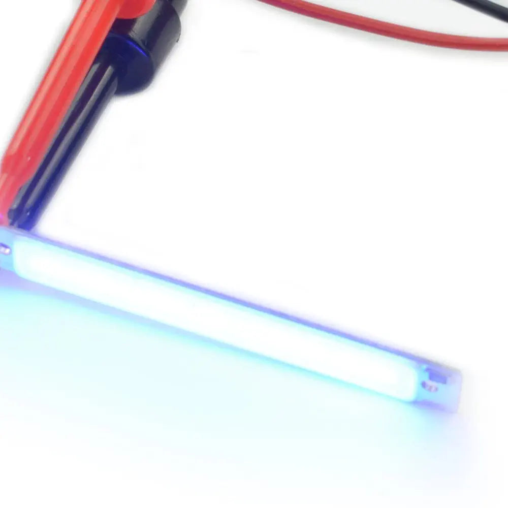 5V COB LED Strip Light - Blue - RobotShop