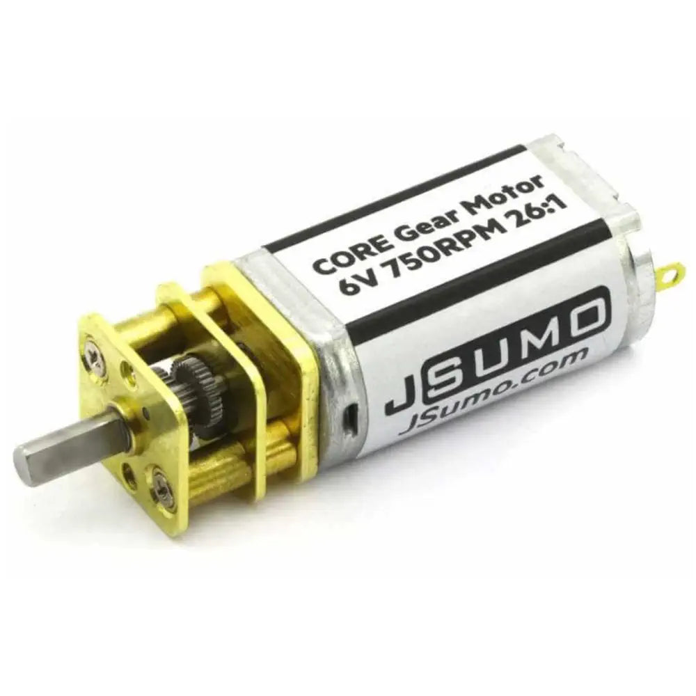 JSumo 6V Micro Metall-Getriebemotor 750 U / min - RobotShop