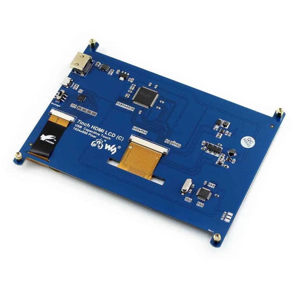 7" Capacitive LCD Touch Screen w/ HDMI Interface & Case - RobotShop