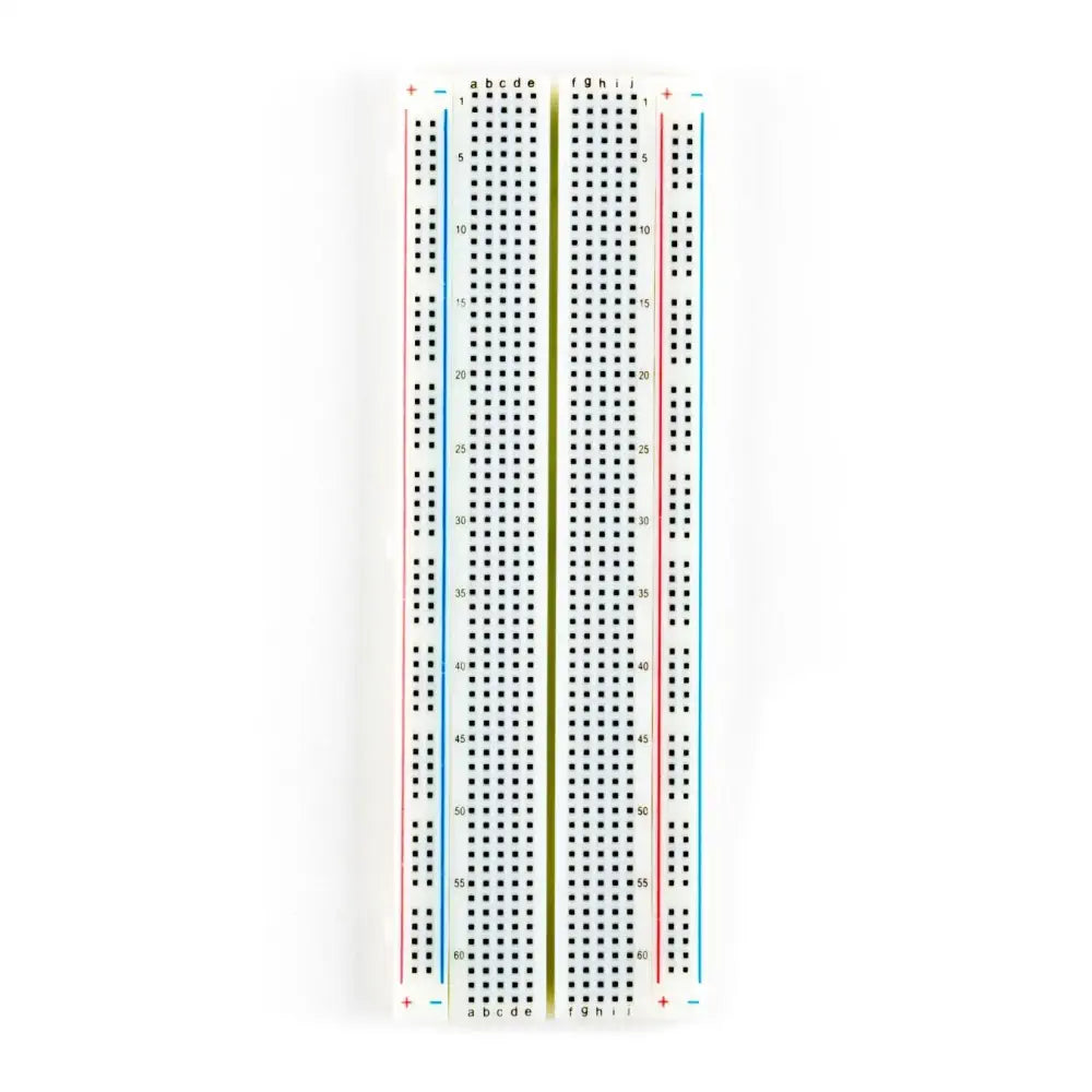 830 Tie Point Interlocking Solderless Breadboard - RobotShop