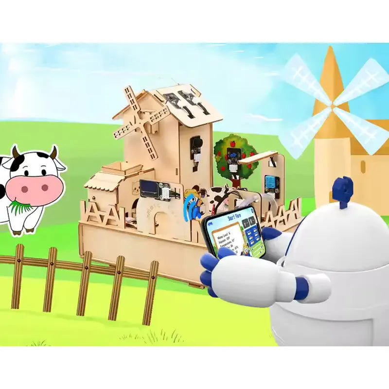 ACEBOTT IOT Esp32 Smart Farm Coding Starter Kit Compatible w/ Arduino/Acecode - RobotShop