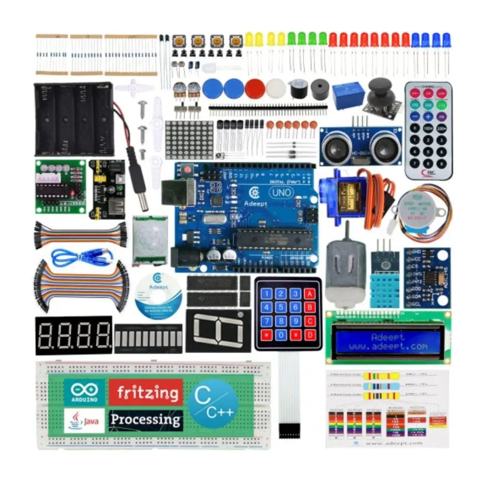Adeept Uno Ultimate Starter Kit - RobotShop