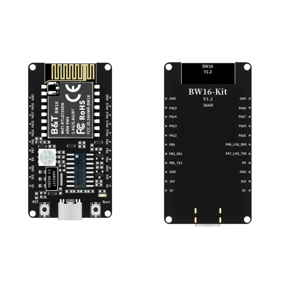 Ai-Thinker BW16 WiFi Development Board - RobotShop