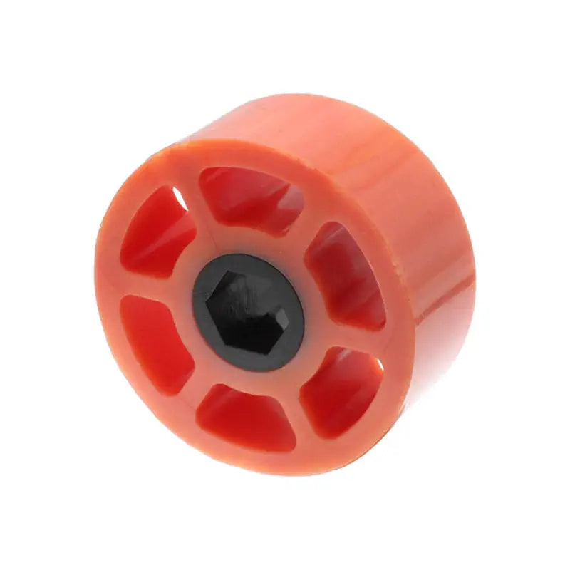 AndyMark 2.25in. HD Compliant Wheel 1/2in. Hex Orange - RobotShop