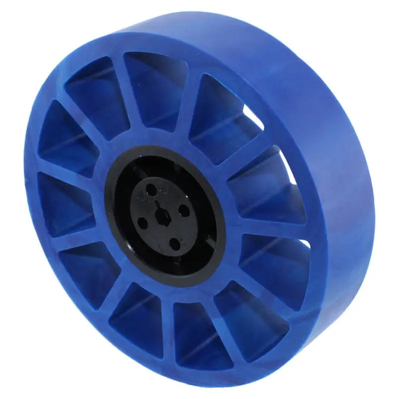 AndyMark 4in. Compliant Wheel 5mm Hex, 5", Durometer 50A - RobotShop