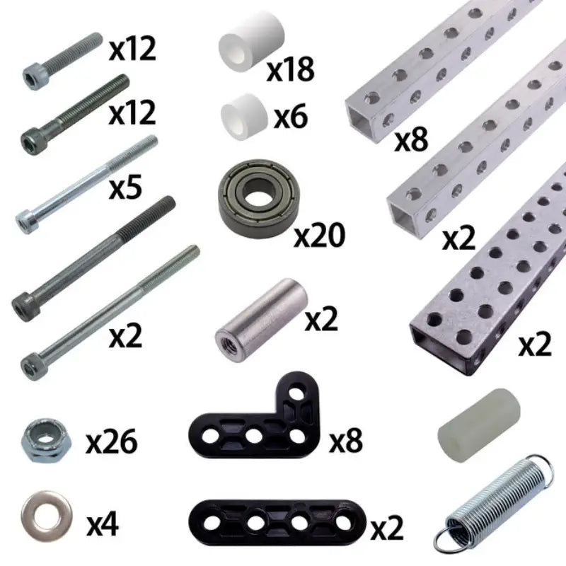 AndyMark 1 to 2 Stage Robits Lift Conversion Kit - RobotShop