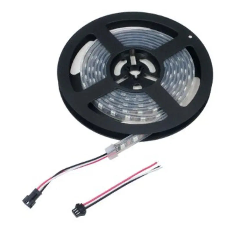 AndyMark 5V Individually Addressable LED Light Strip 8.2ft - RobotShop
