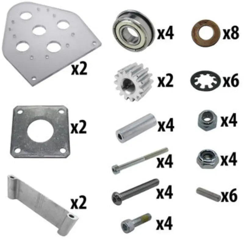 AndyMark AM14U 3 Motor Upgrade Kit - RobotShop