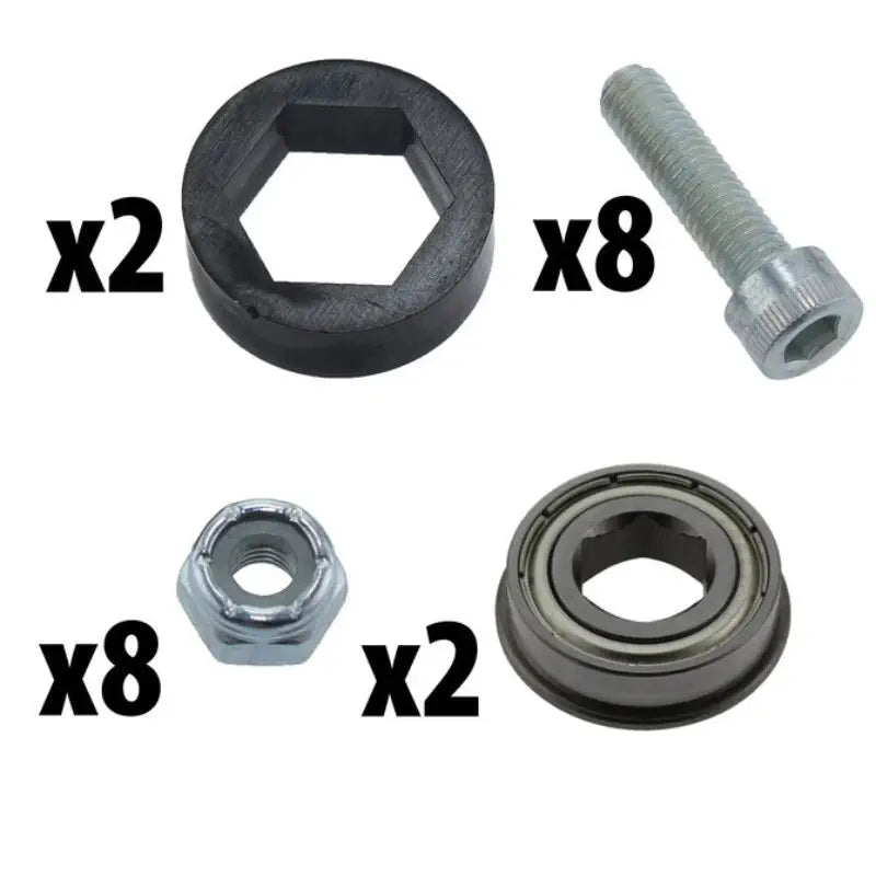 AndyMark AM14U Family EVO Mounting Kit - RobotShop