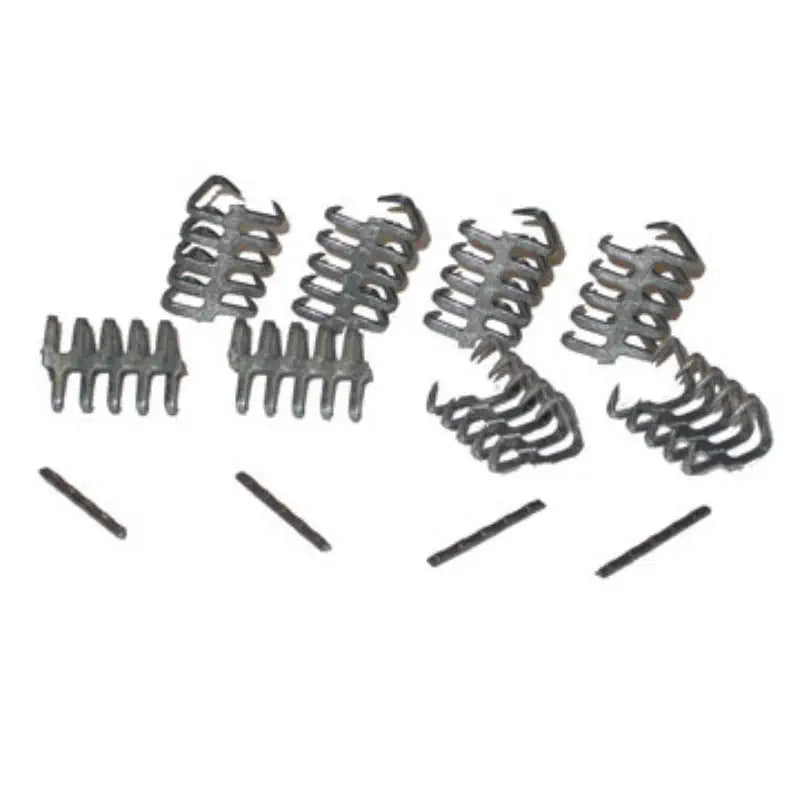 AndyMark Plaction Wheel Tread Alligator Clip 8 Clips 4 Pins - RobotShop