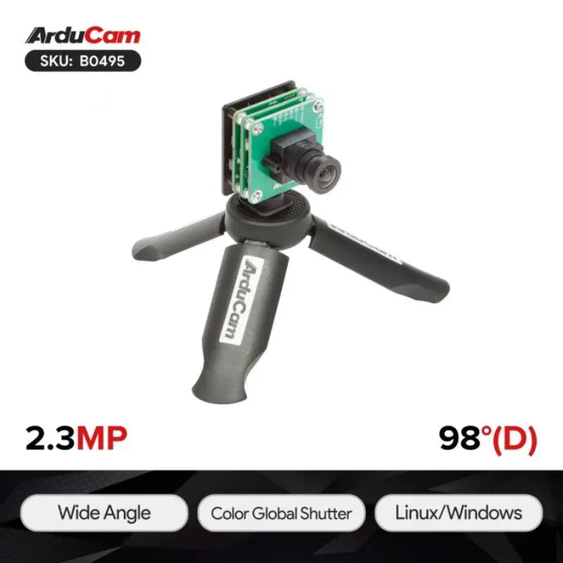 Arducam 2.3MP AR0234 Color Global Shutter USB 3.0 Camera Module-w ...