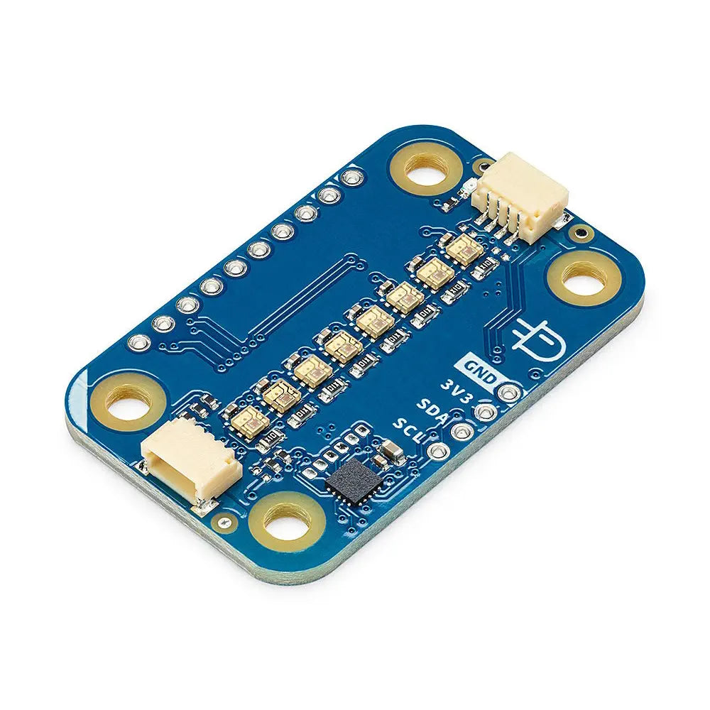 Arduino Modulino Pixels 8 Addressable RGB LEDs (LC8822-2020) w/ Qwiic ...