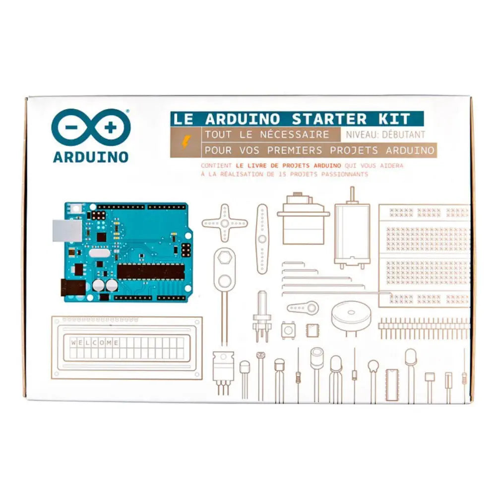 Arduino Starter Kit (French Manual) - RobotShop
