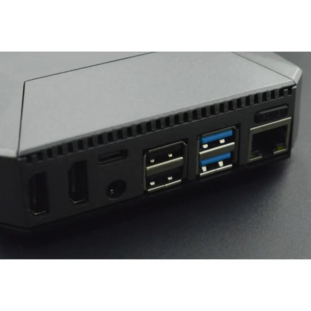 Argon ONE V2 Case w/ Fan & Power Button for Raspberry Pi 4 - RobotShop