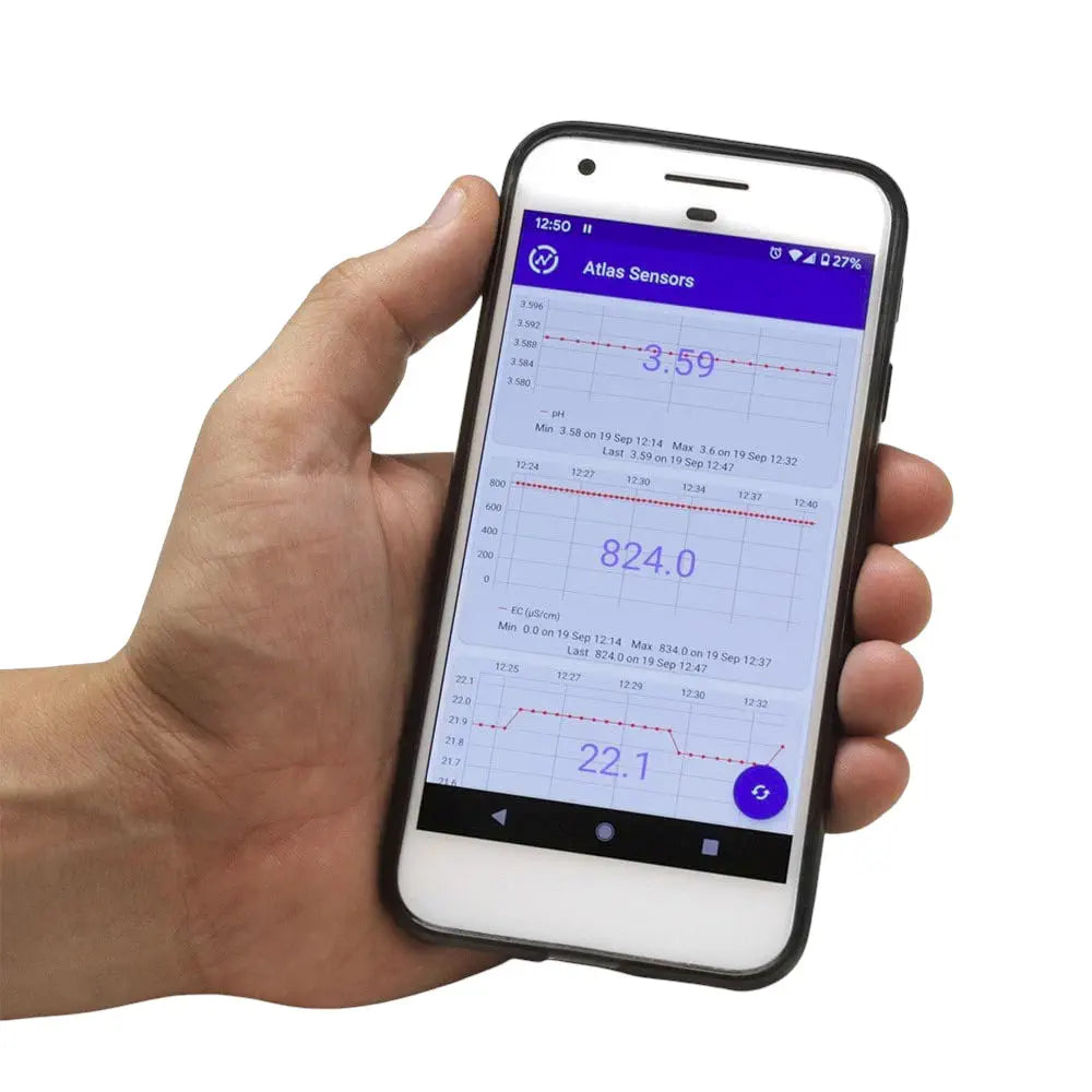 Atlas Scientific Kit Hydroponique Wi-Fi K 1.0 - 5 à 200,00 μS/cm avec ...