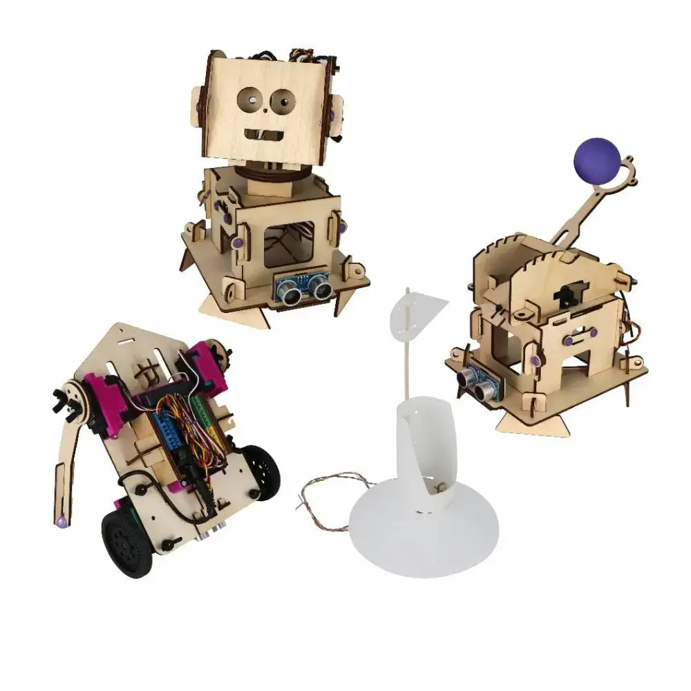 BirdBrain Hummingbird Project Pack (Animatronics, Rover, Catapult ...