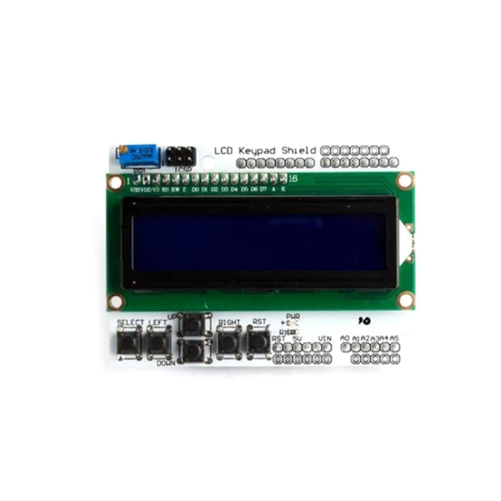 LCD Keypad Shield for Arduino - RobotShop