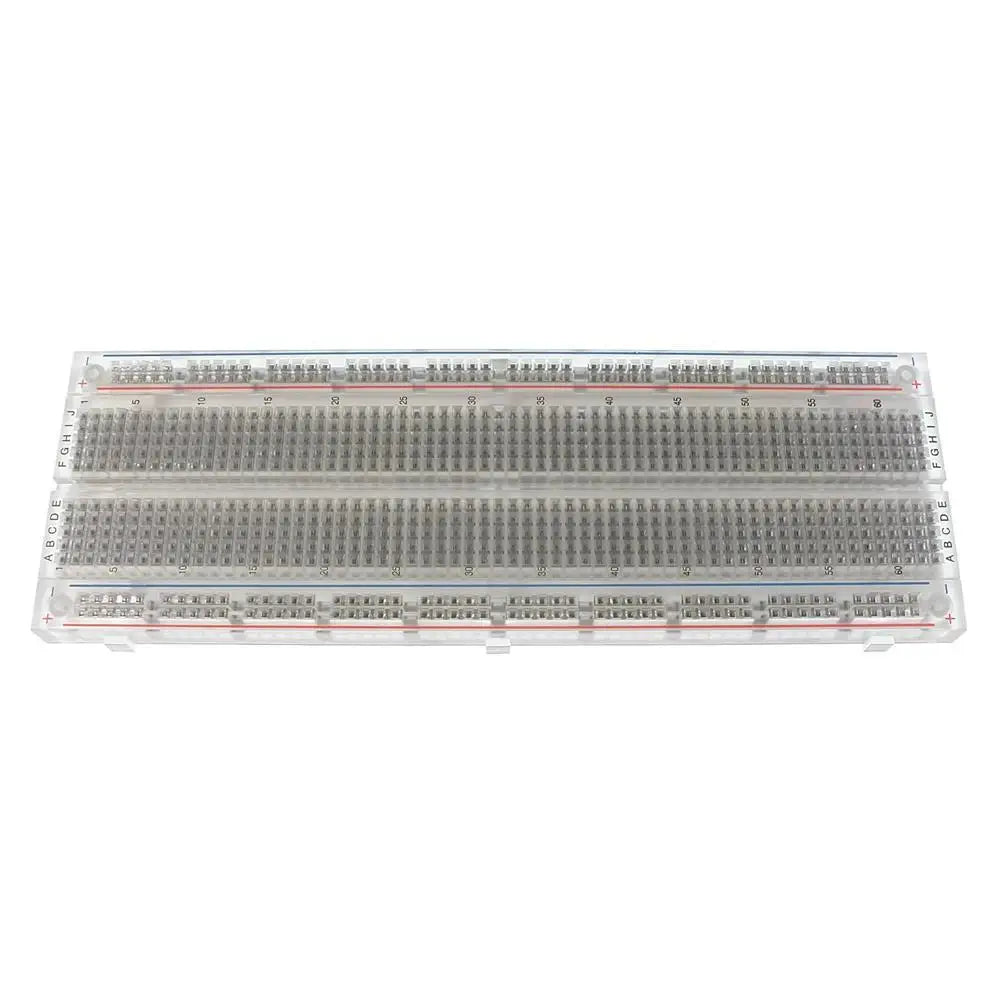 Solarbotics Breadboard, Single Panel - Transparent - RobotShop
