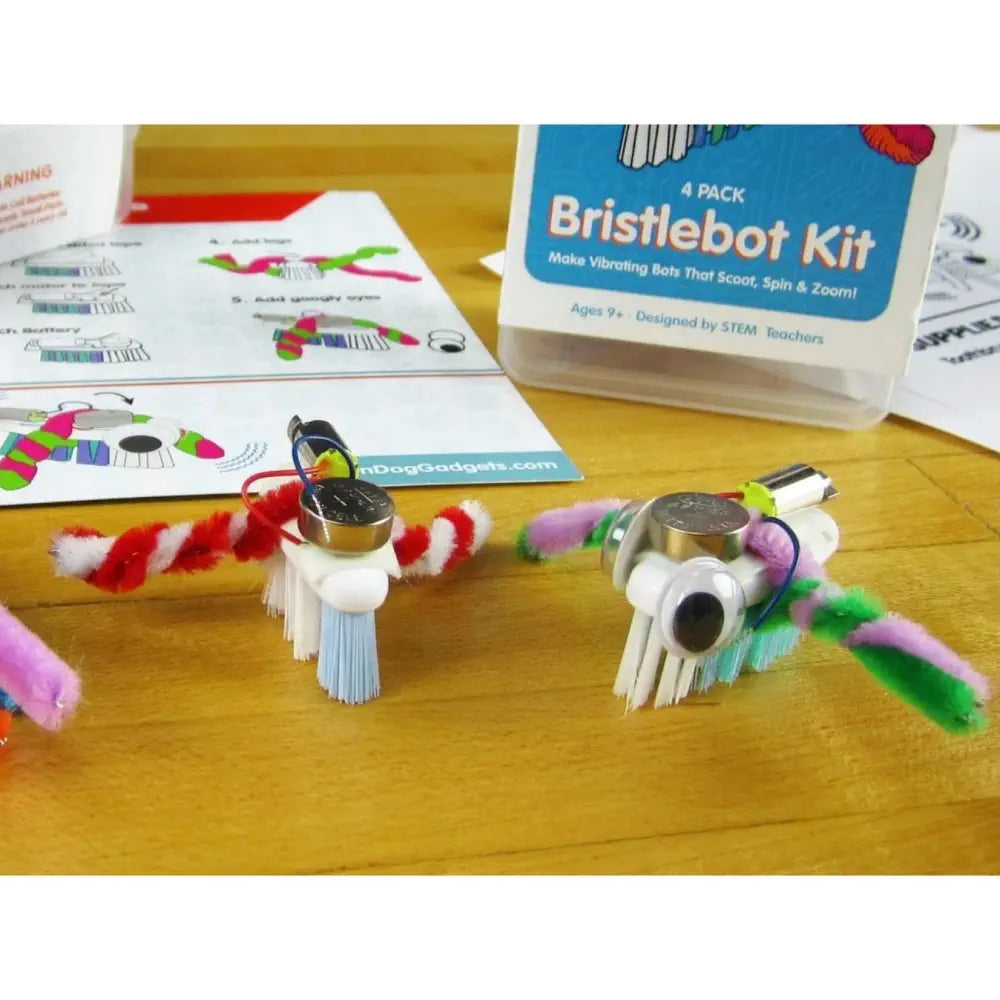 Kit de Bristlebot (4pzas) - RobotShop