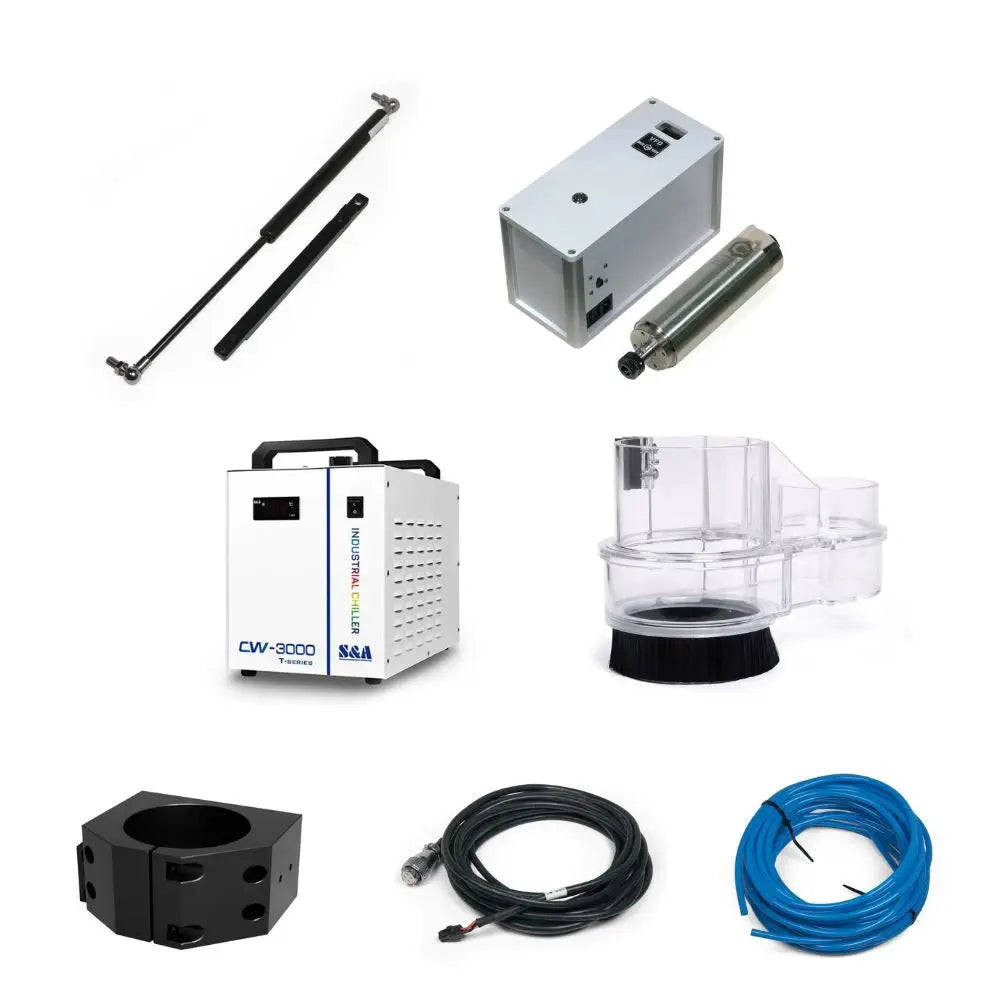 Carbide 3D 80mm VFD Spindel Kit 220V voor Shapeoko 5 Pro CNC Routers ...