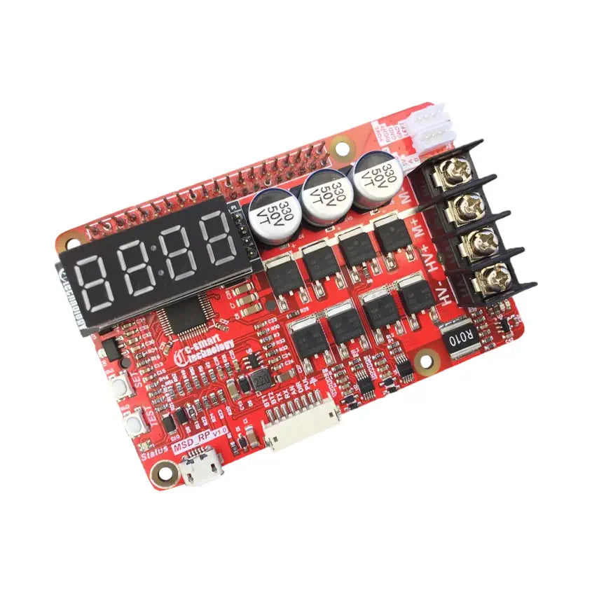 CC-SMART Servo Driver HAT für Raspberry Pi mit Bürstenmotor Controller ...