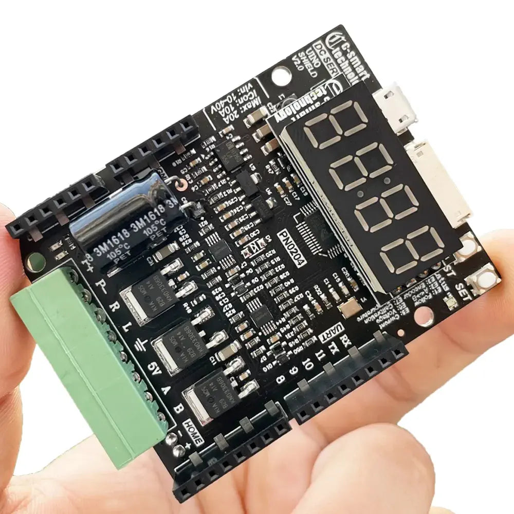 CC-SMART Arduino Motor Shield Controller mit Servo Driver, Geschlossene ...