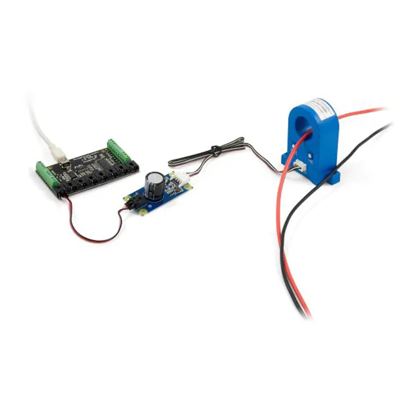 Transductor de Corriente DC CE-IZ04-35A2-1.0/0-250A Phidgets - RobotShop