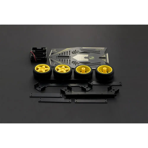 Cherokey 4WD Arduino iOS Compatible Mobile Platform - RobotShop Cherokey 4WD Arduino iOS Compatible Mobile Platform - RobotShop