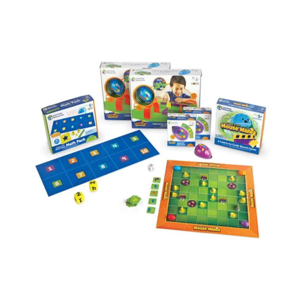 Learning Resources Code & Go Robot Mouse Classroom Set - RobotShop