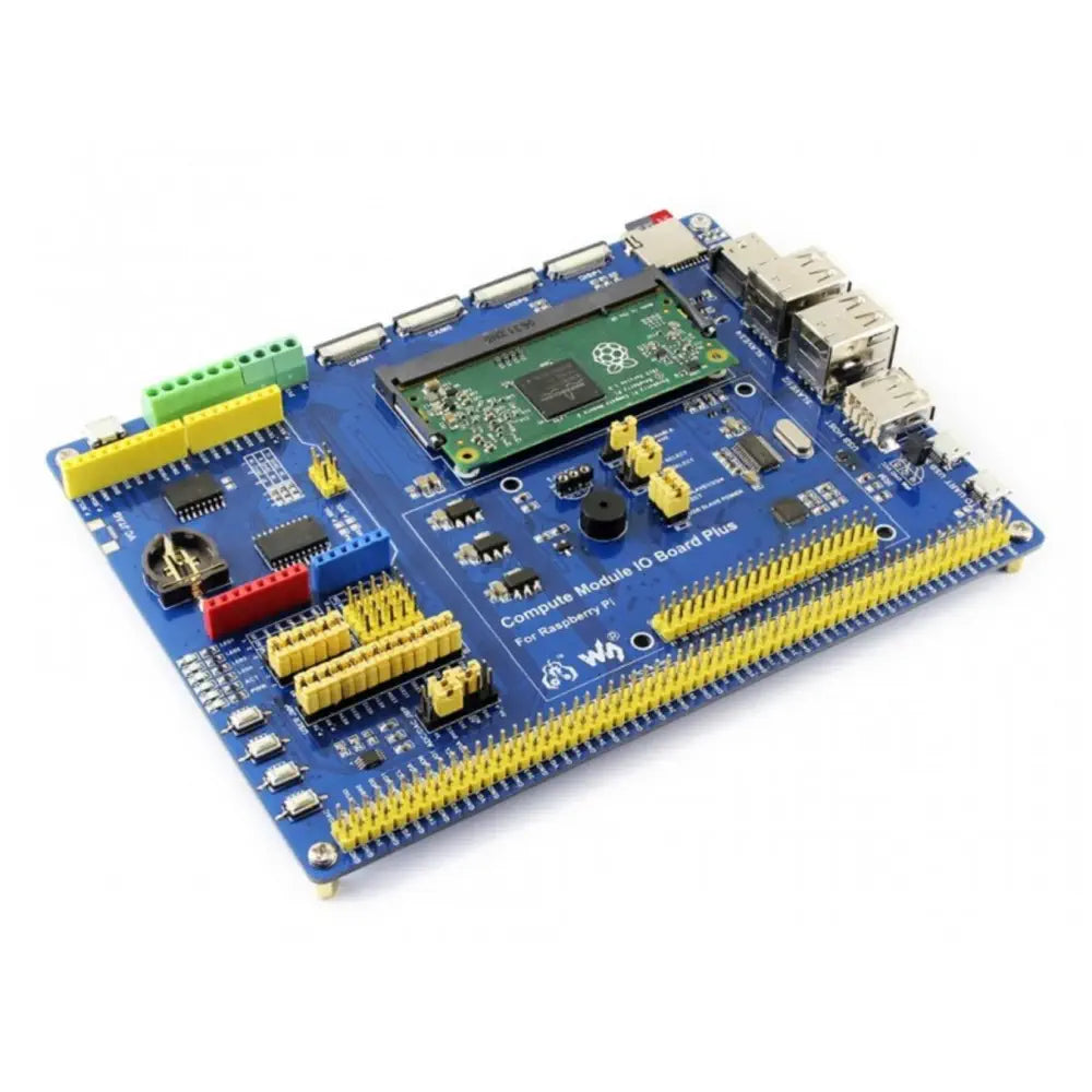 Compute Module IO Board Plus for Raspberry Pi CM3 & CM3L - RobotShop