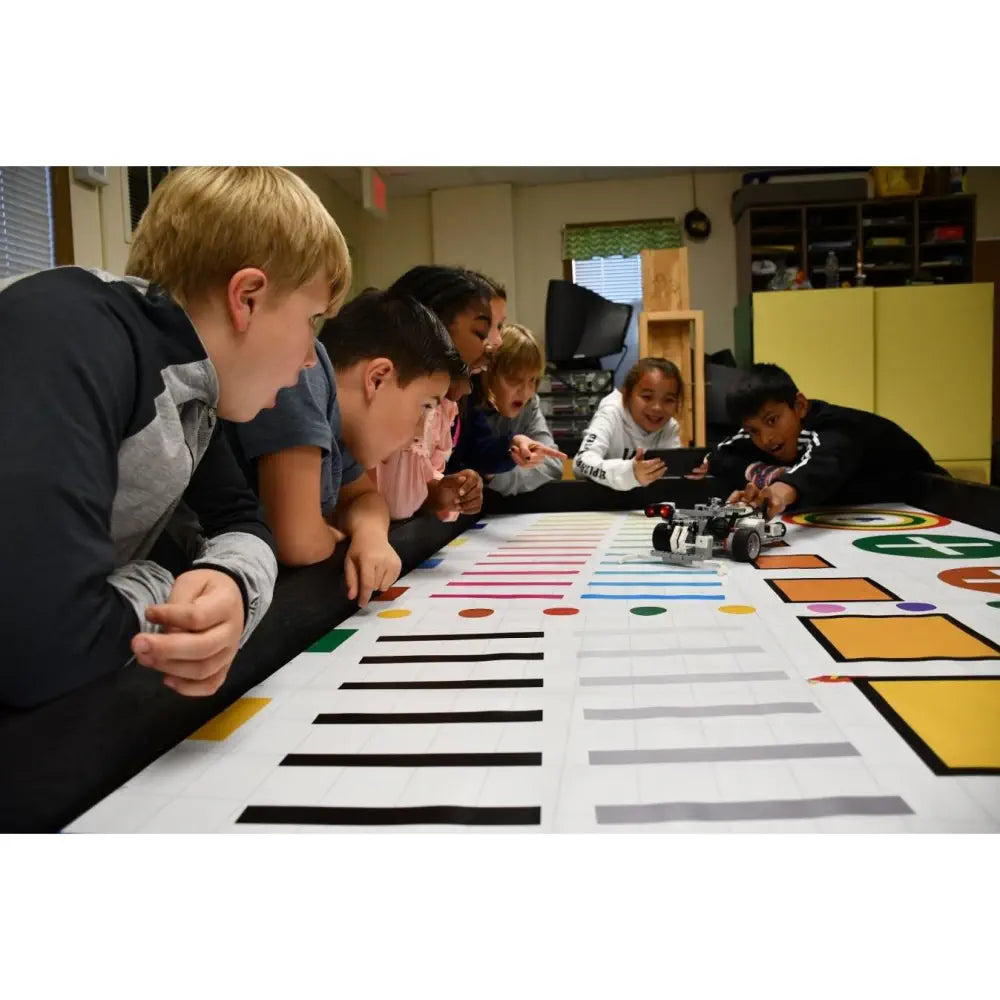 Counting & Targets Robotics Challenge Mat (FLL Size) - RobotShop