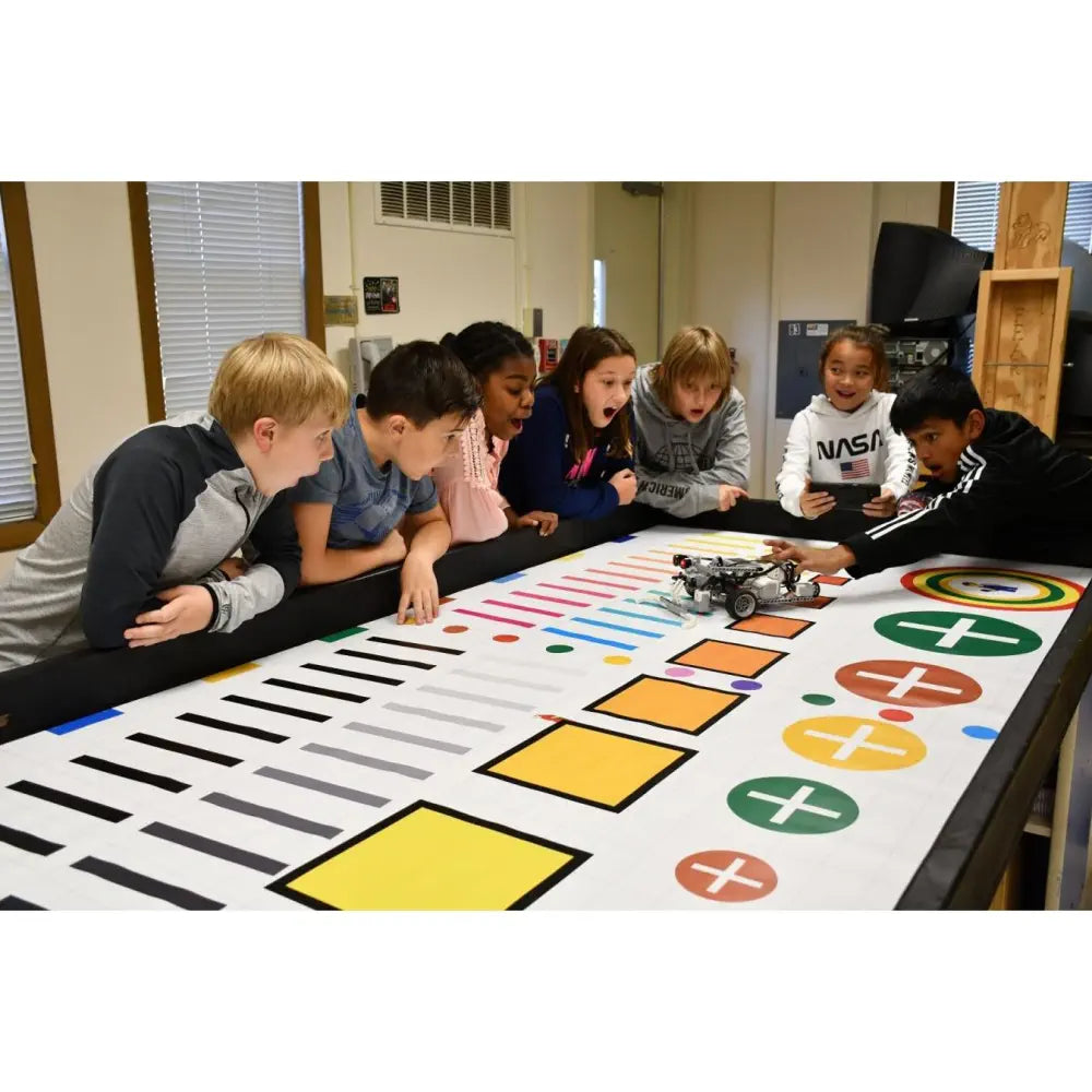 Counting & Targets Robotics Challenge Mat (FLL Size) - RobotShop