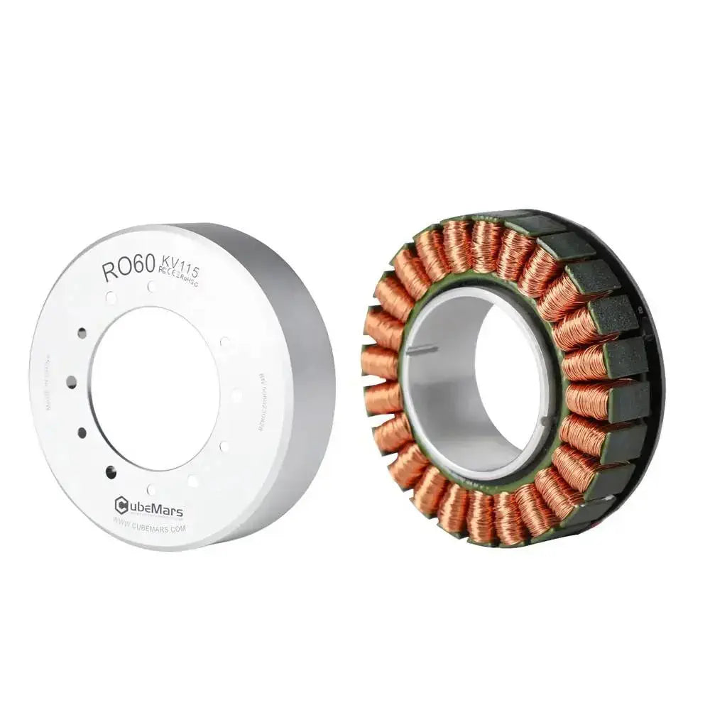 CubeMars RO60 KV115 RO Series Frameless Outrunner Torque Motor - RobotShop
