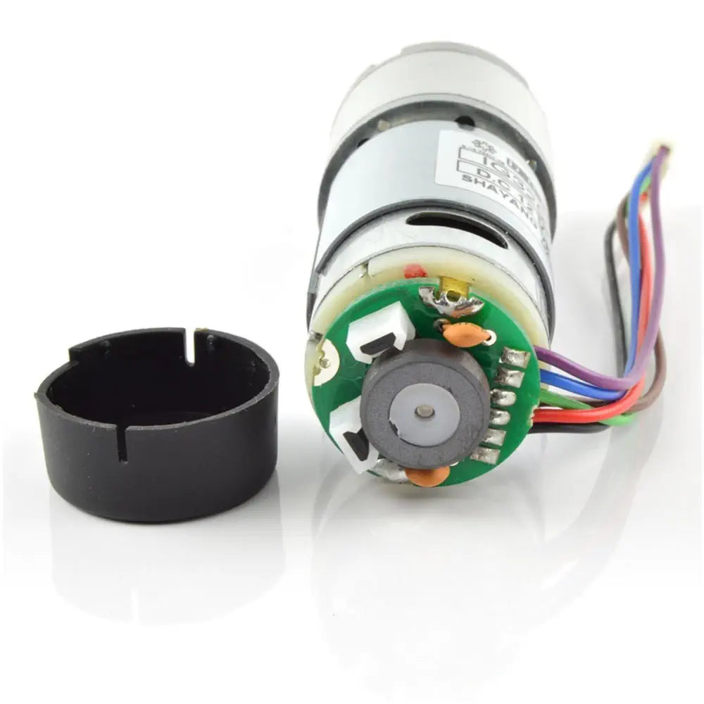 Cytron 12V, 170rpm, 38.23oz-in Gear Motor w / Encoder - RobotShop