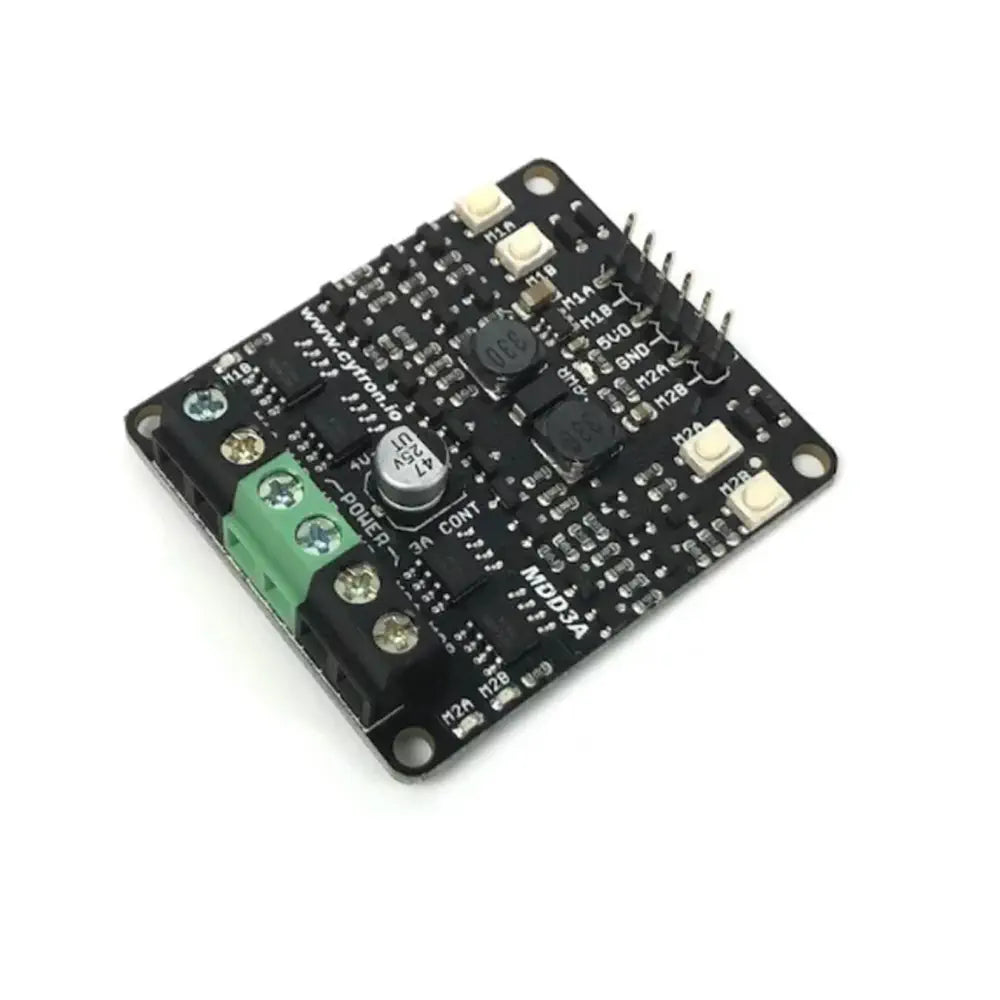 Cytron 3A 4-16V Dual Channel DC Motor Driver - RobotShop