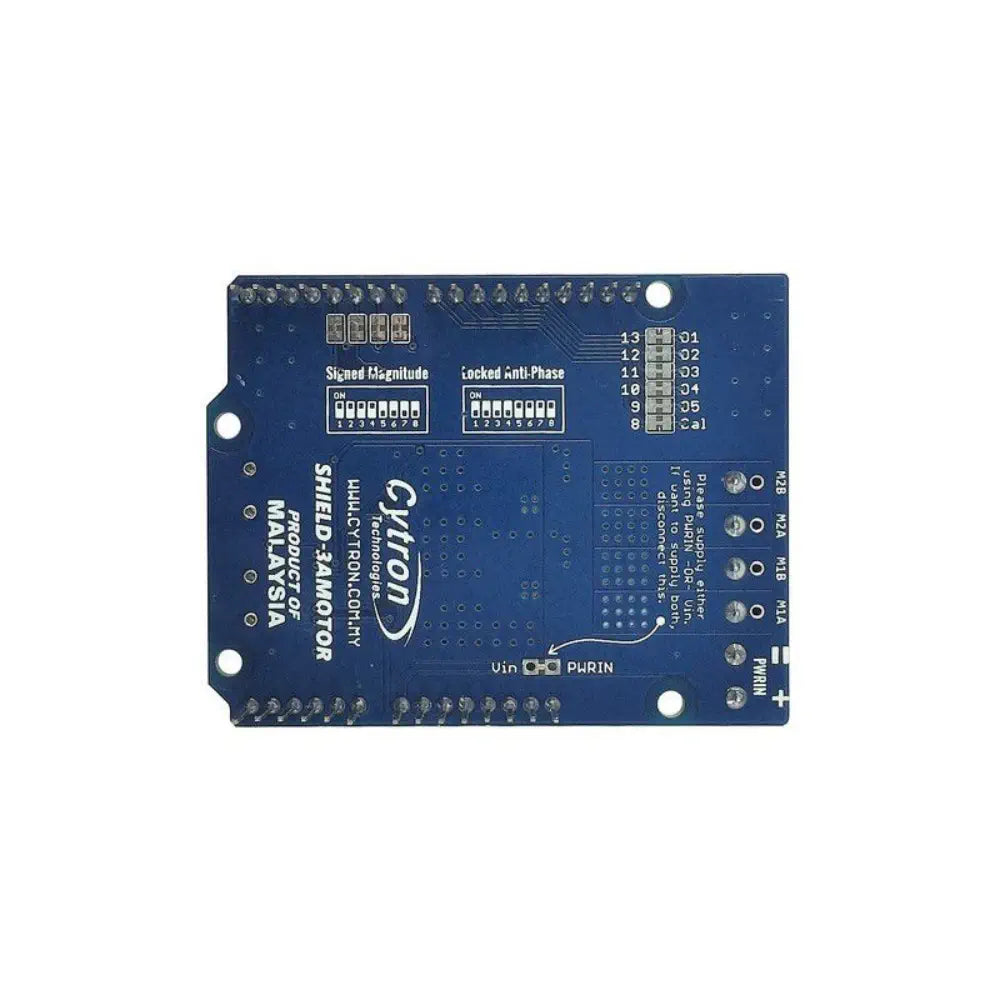 Cytron 1,2Amp 7V-30V DC Motor Driver Shield für Arduino (2 Kanäle ...