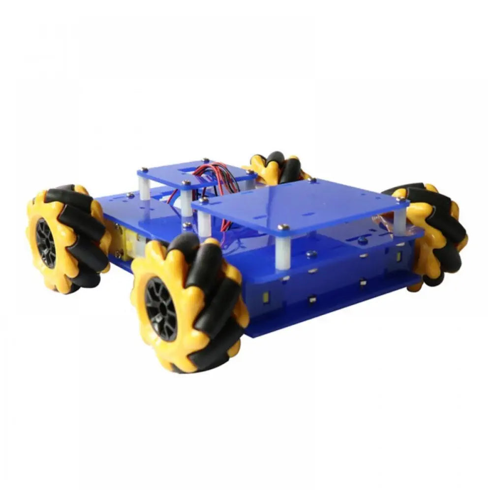 Dagu New Double Chassis Mecanum Wheel Robot Car Kit - RobotShop