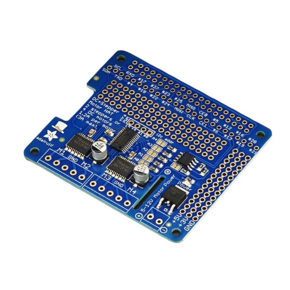 DC & Stepper Motor Driver HAT Kit for Raspberry Pi - RobotShop