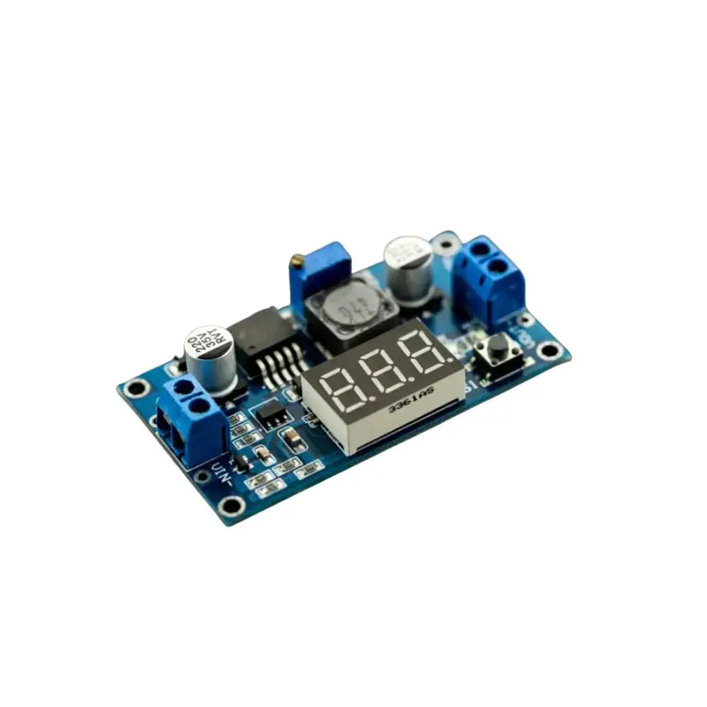 DFRobot 20W Adjustable DC-DC Buck Converter w/ Digital Display - RobotShop