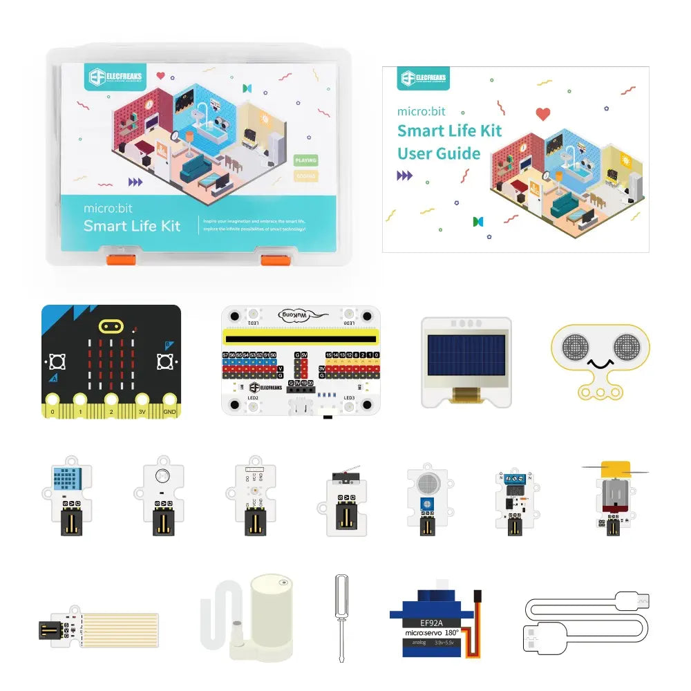 ELECFreaks micro:bit Smart Life Kit (ohne micro:bit) - RobotShop